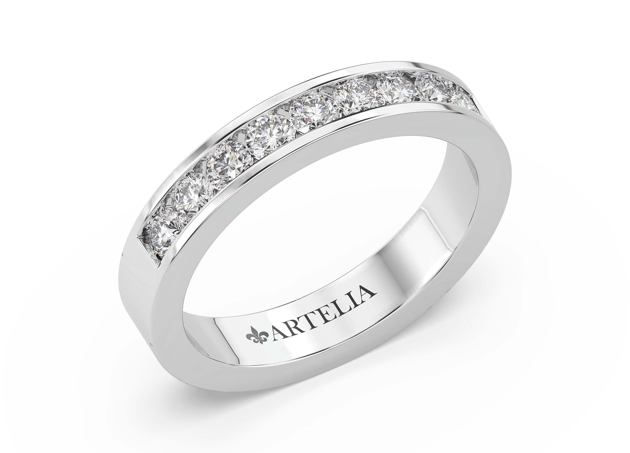 Nancy Diamond Wedding Ring | Artelia